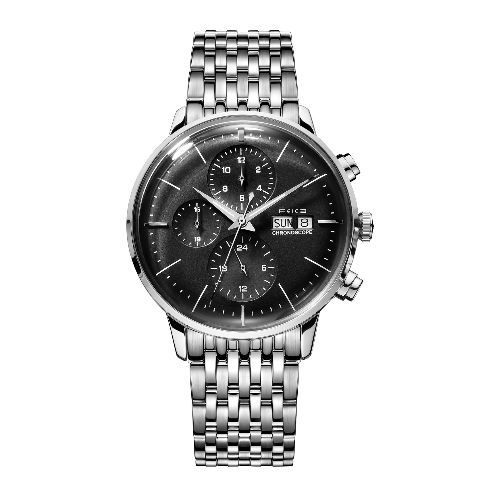 FM022 Multi Sub Dials Mechanical Dresswatch - feicewatch