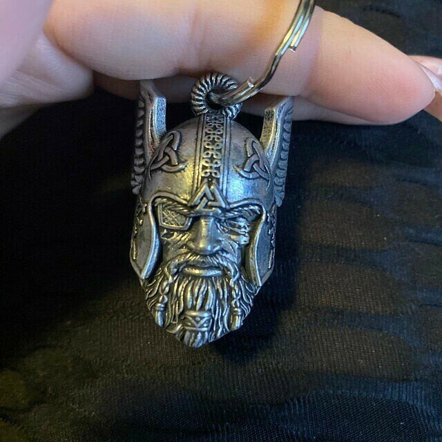 Odin Viking God Guardian Ride Bell - Good Luck Charm - WARMLIFE