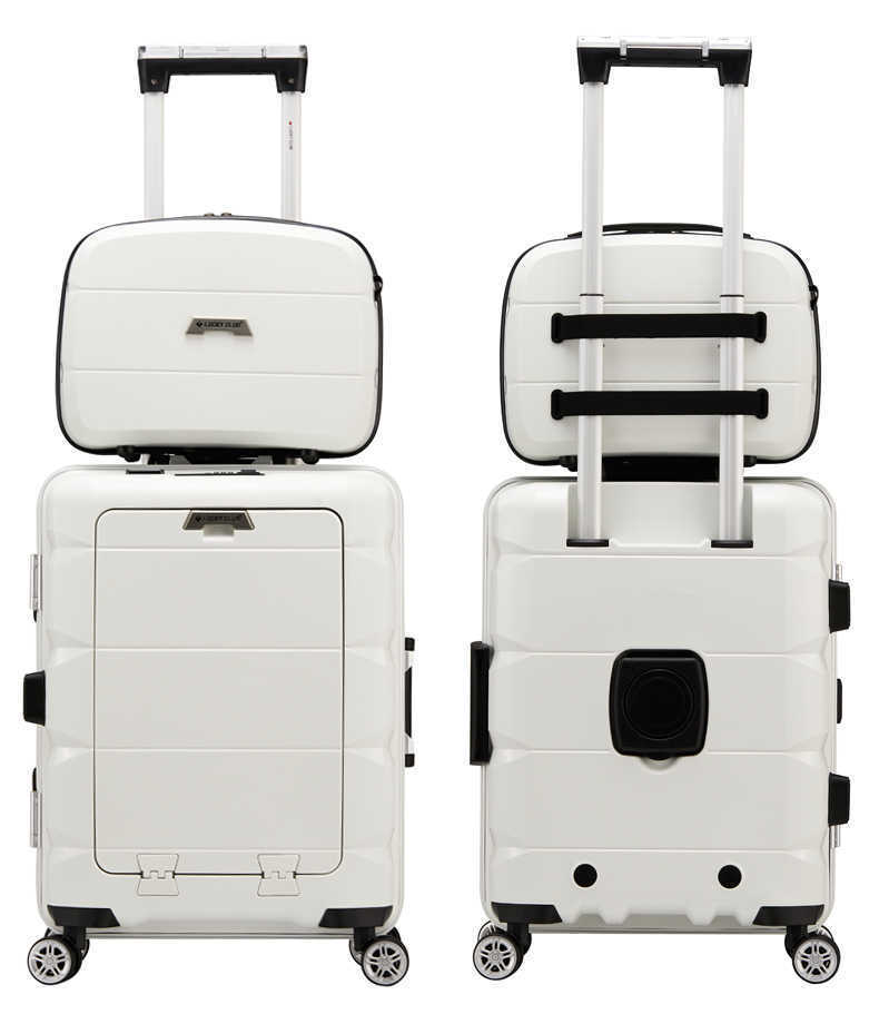 Buy 1 Get 1 Free-2-piece set of multifunctional luggage, limited time ...