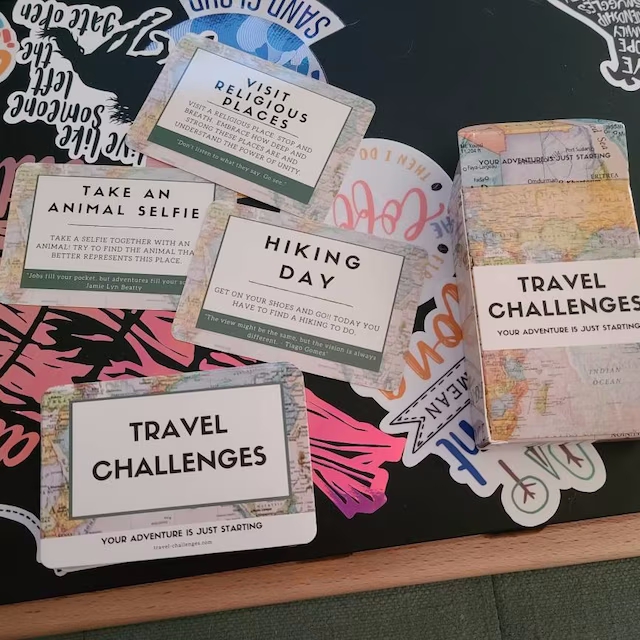 🌄Wanderlust Travel Card Set | 50 Challenges Game - Fulnetwork