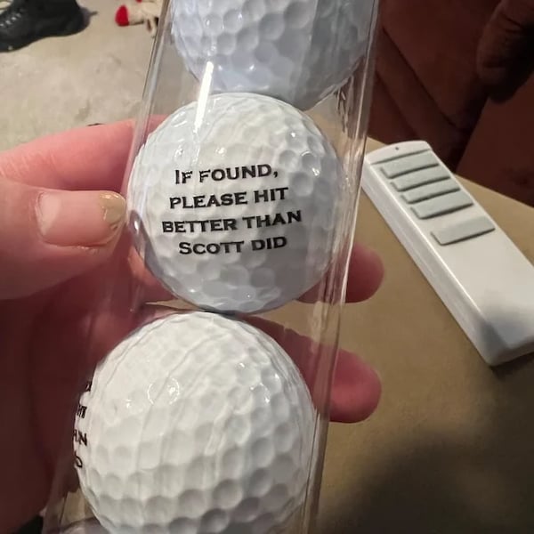 Personalized Funny Golf Balls - mpnice